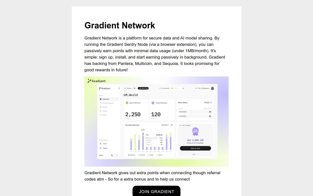 Make Money from AI with Gradient